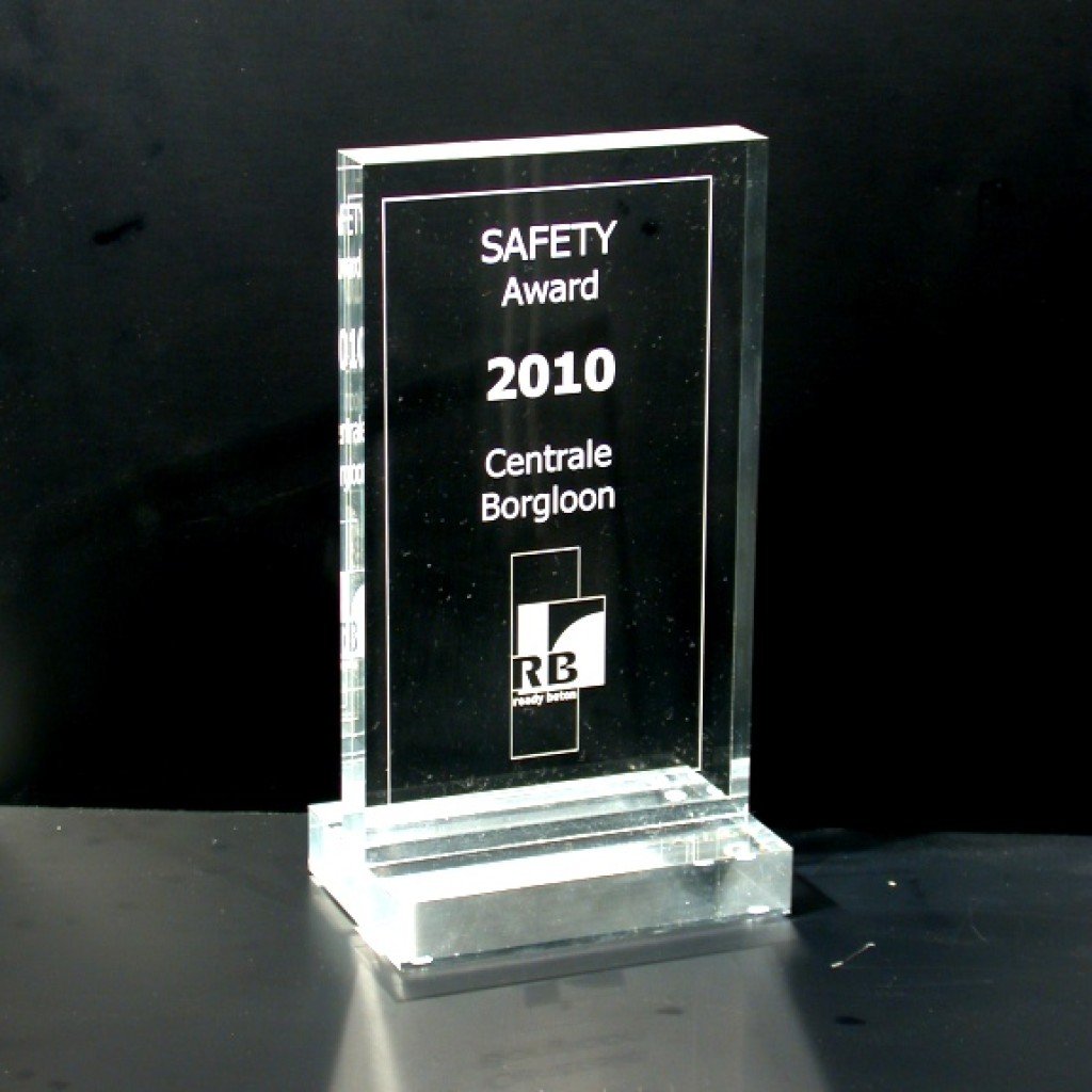 Plexiglass awards standard medium